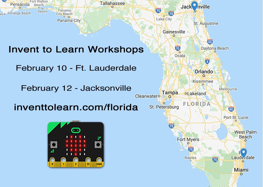 Florida – Invent to Learn Workshops – Sylvia Libow Martinez